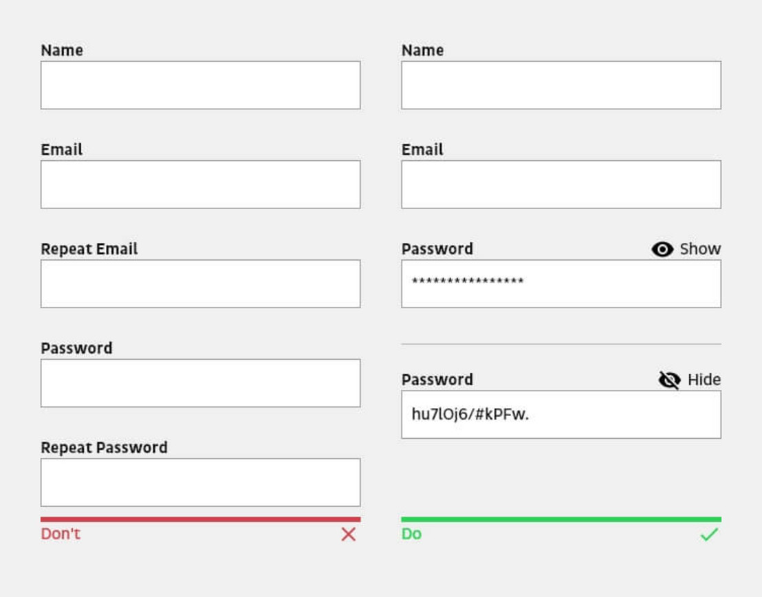 Best Practices and Usability for Online Forms