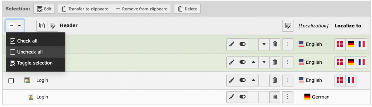 Selecting Multiple Records in TYPO3 v11