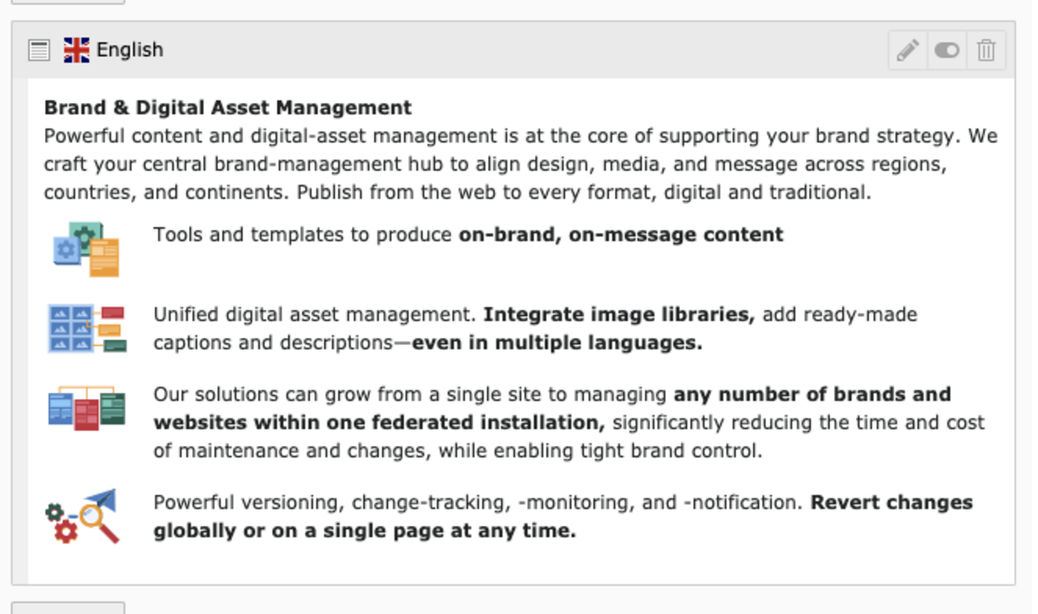 Customize your TYPO3 backend