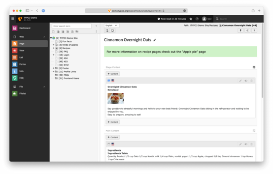 Your life made easy with link sharing and URL routing in TYPO3 v11.
