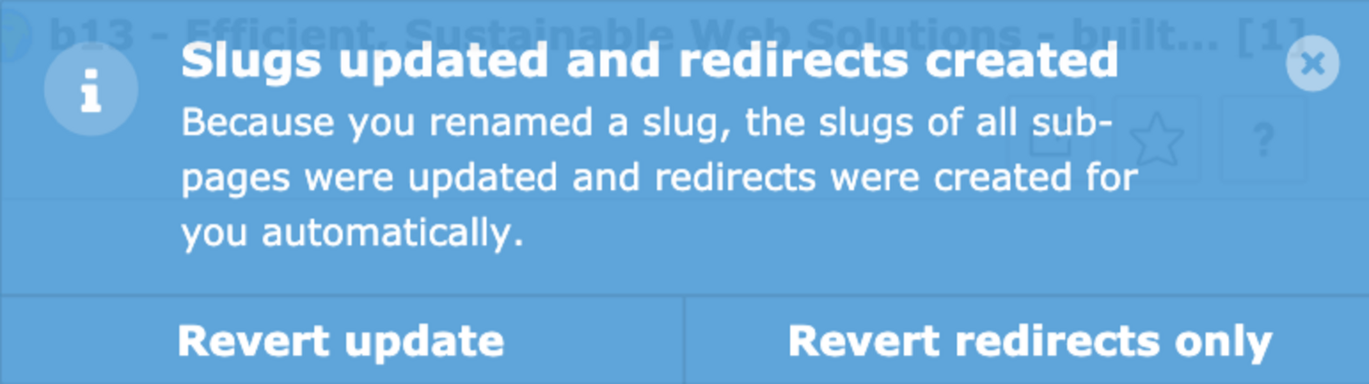 URLs and redirects: what’s new in TYPO3 v9 and v10